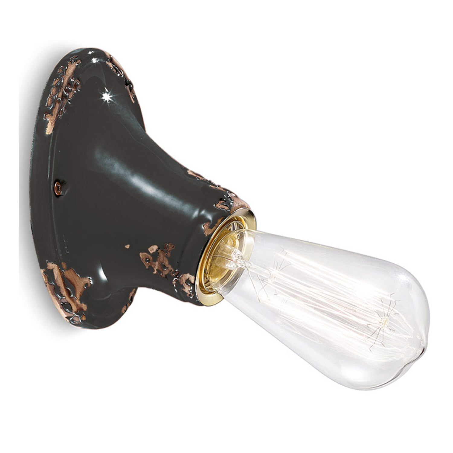 Ferroluce FER.C115-VIN | Vintage indoor Wall Light 77w