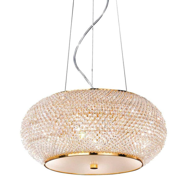Ideal Lux 8I082158 | Pasha' Pendant Light 6Lt in Chrome - The Lighting ...