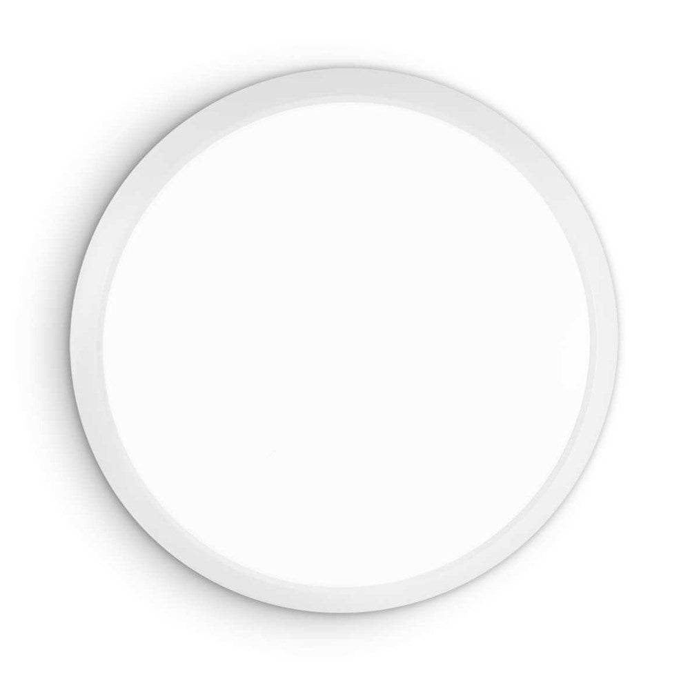 Ideal Lux 8I252599 | Gemma LED Ceiling Light 12w White,
