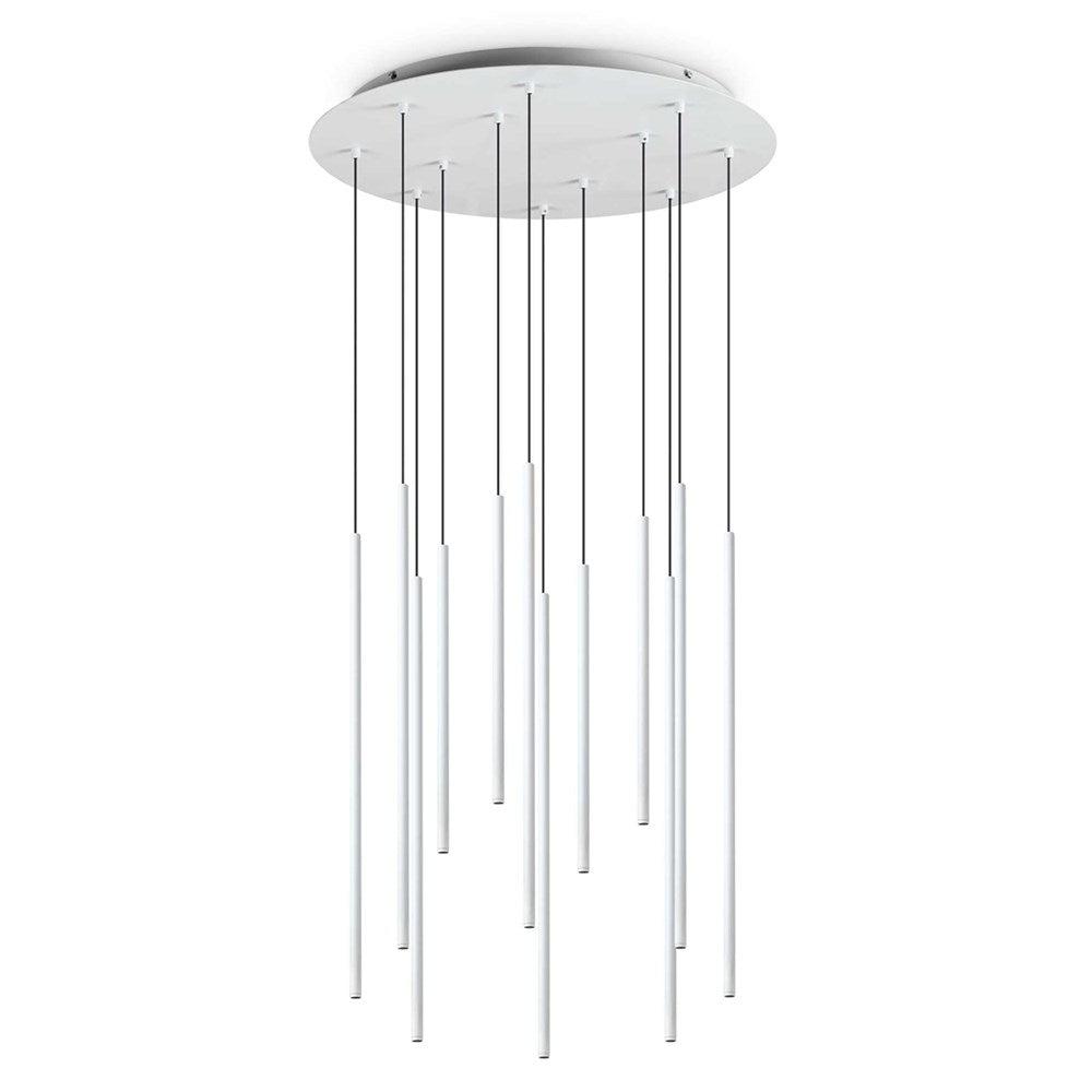 Ideal Lux 8I263441 | Filo LED Pendant Light 25w White,