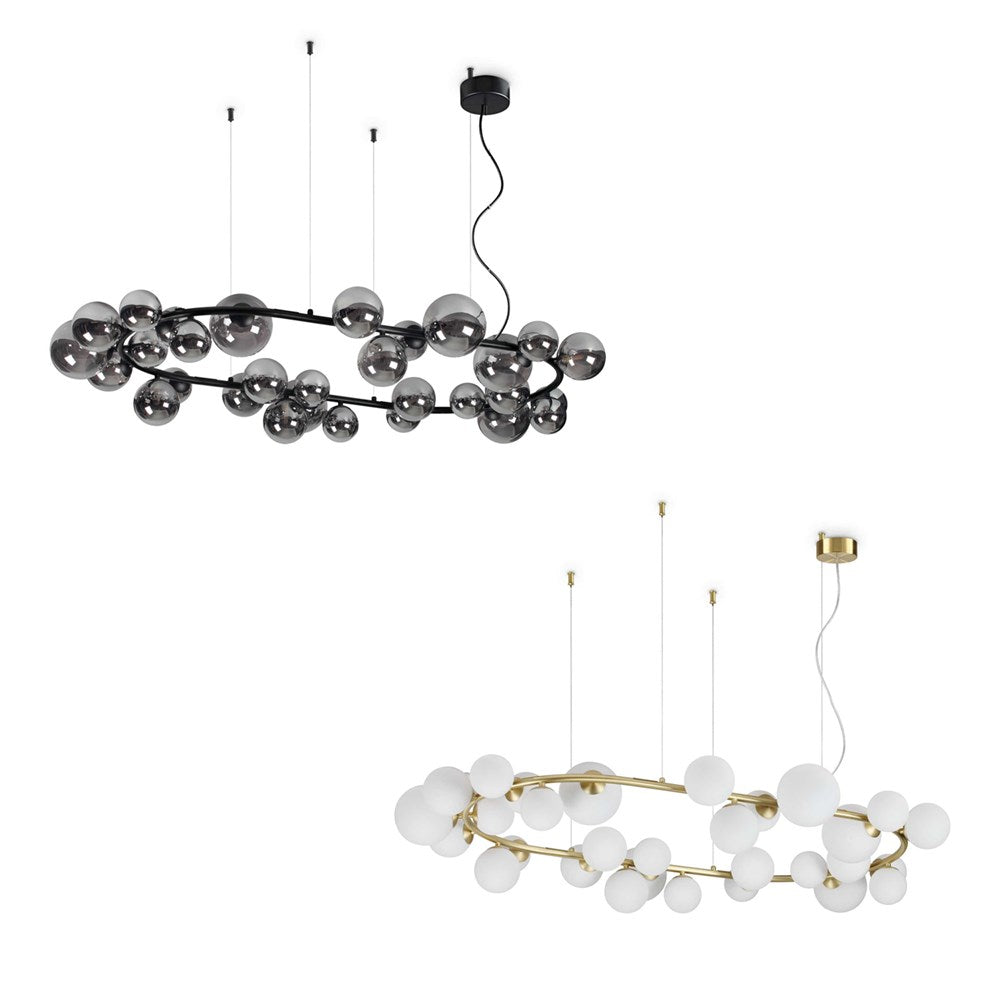 Ideal Lux 8I296753 | Perlage Pendant Light 30Lt in