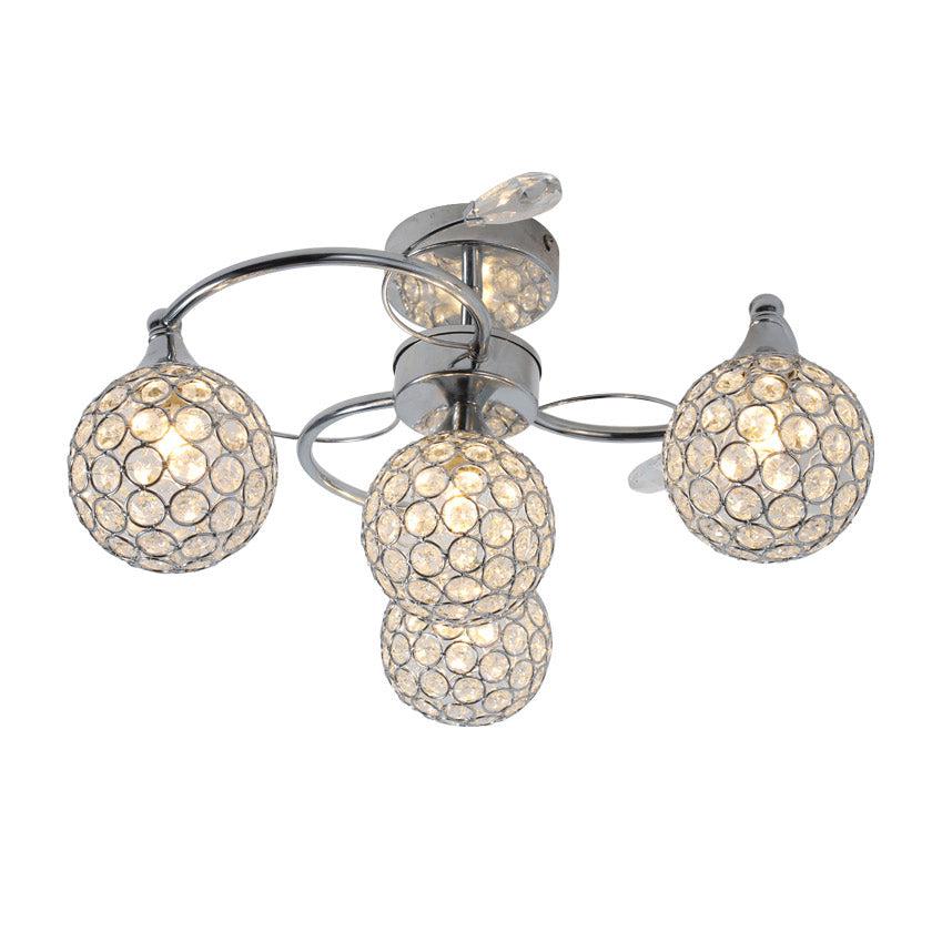 Lexi Lighting LL002CL003S | Bella Elegant LED Metal and