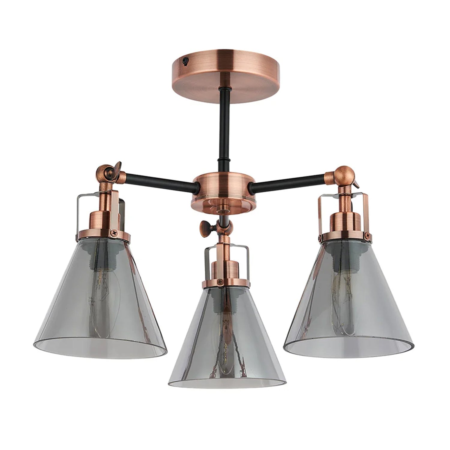 Lexi Lighting LL002CL127 | Delilah Vintage Iron Ceiling