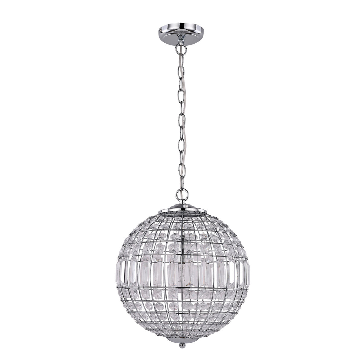Lexi Lighting LL002PL114S | Hailey Classic Crystal