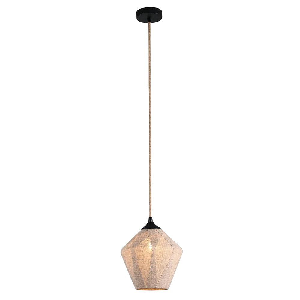 Lexi Lighting LL002PL141 | Abigail Diamond Linen Glass
