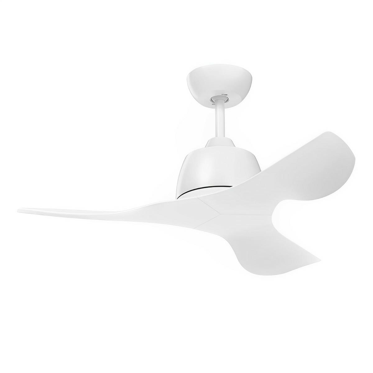 Mercator Lighting 36" Edrington Mini AC Ceiling Fan White FC1160093WH