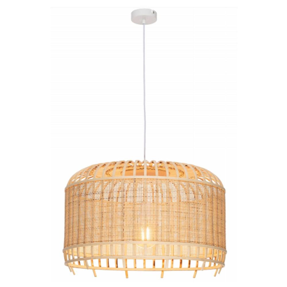 Mercator Lighting MPLS533L | Natural Bamboo Rattan