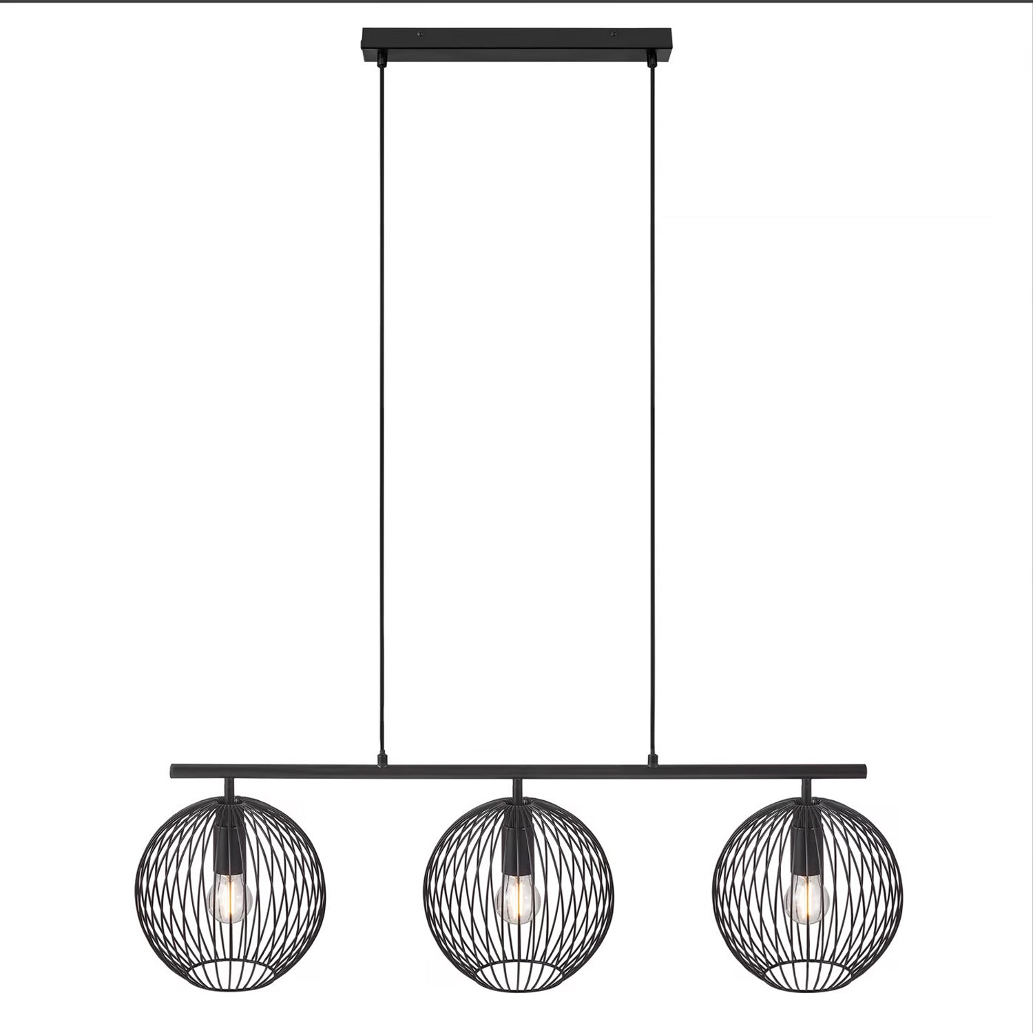 Nordlux Exclusive Beroni Pendant Light 3Lt in Black