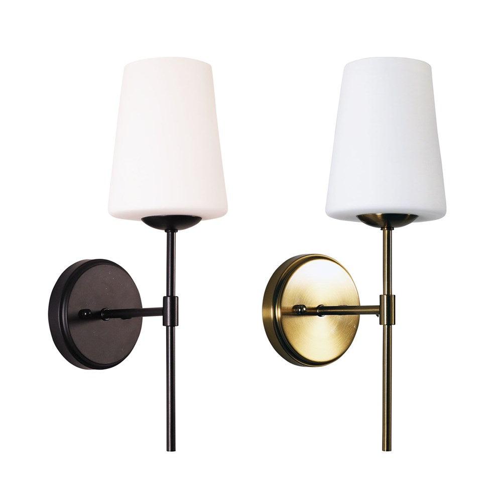 Oriel Lighting OL69463BK | Kinbury indoor Wall Light in