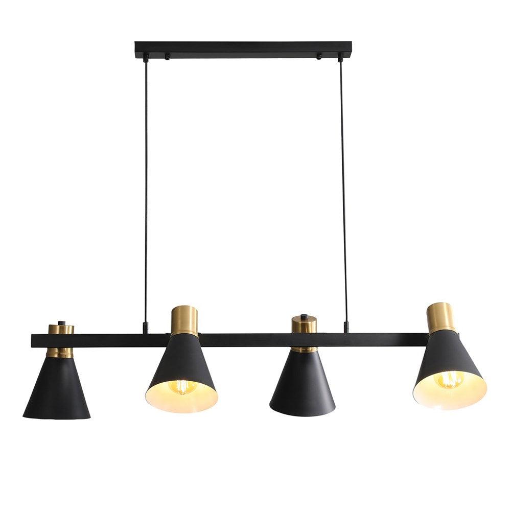 Oriel Lighting OL56215/4SB | NOrbert Pendant Light 4Lt