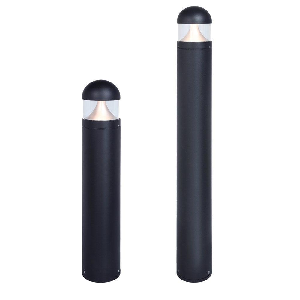 SAL Lighting SL7088DC50TC/BK | Dome LED Bollard Light