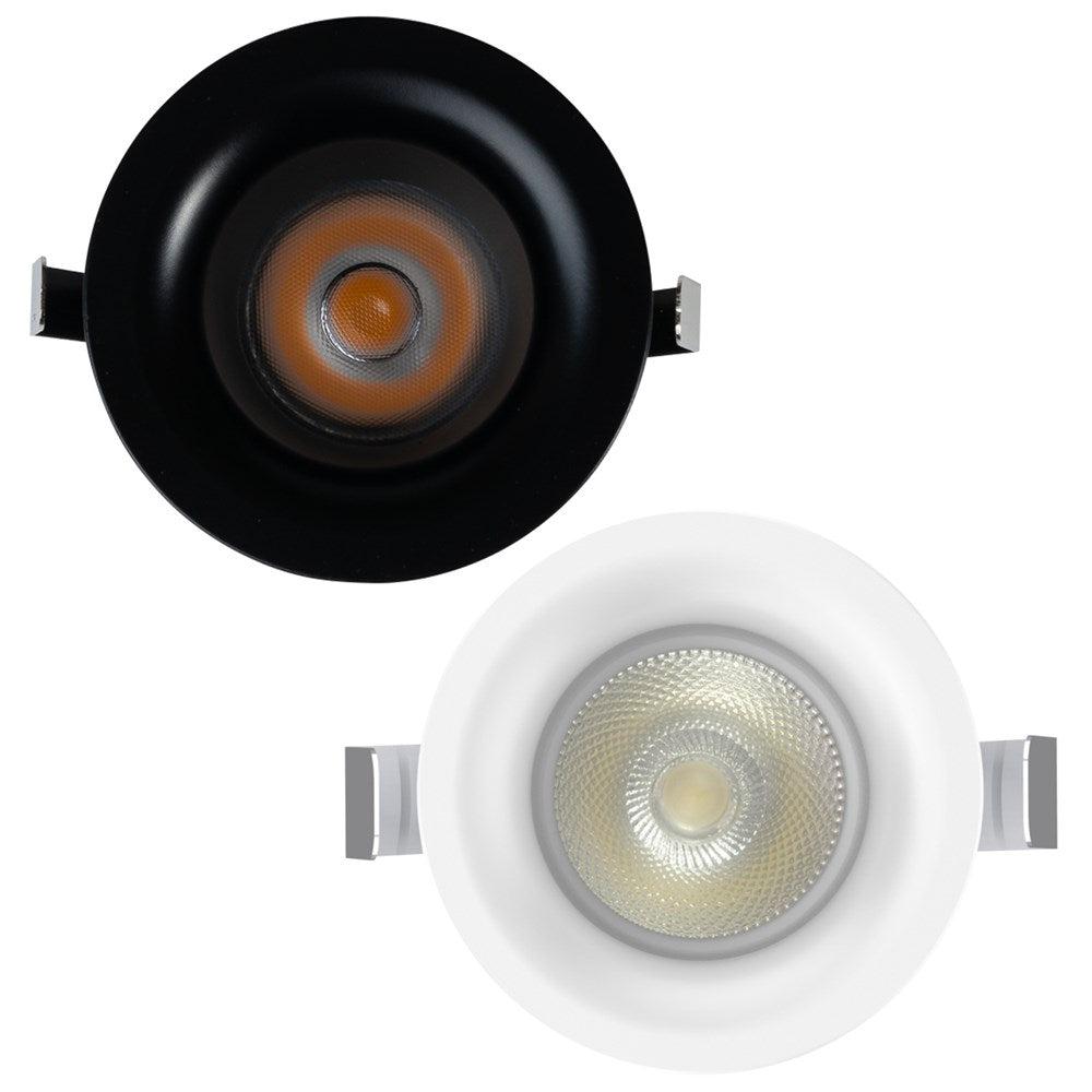 SAL Lighting S9363WW/BK | 50mm Star Spot II LED