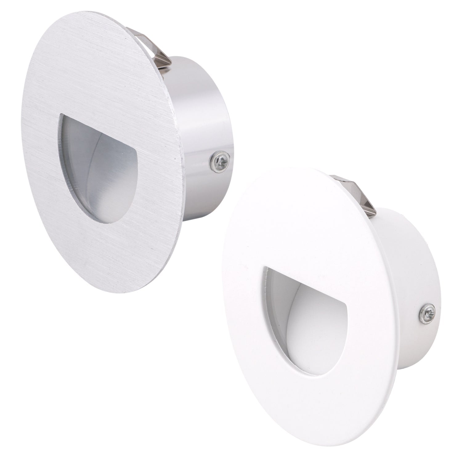 SAL Lighting S9317 ALU | Darham Round LED Step Light