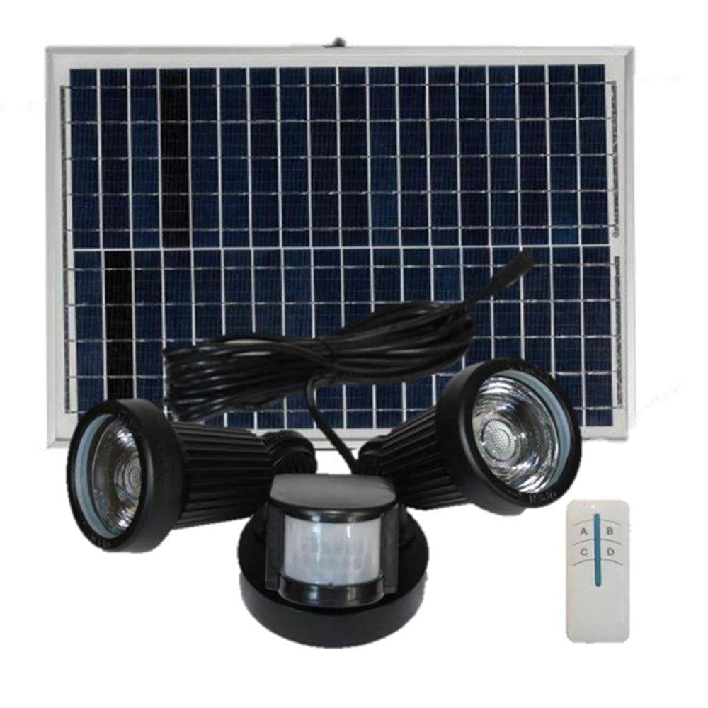 Solar Lighting Direct SLDFL25W-PIR-CW | Solar Powered LED