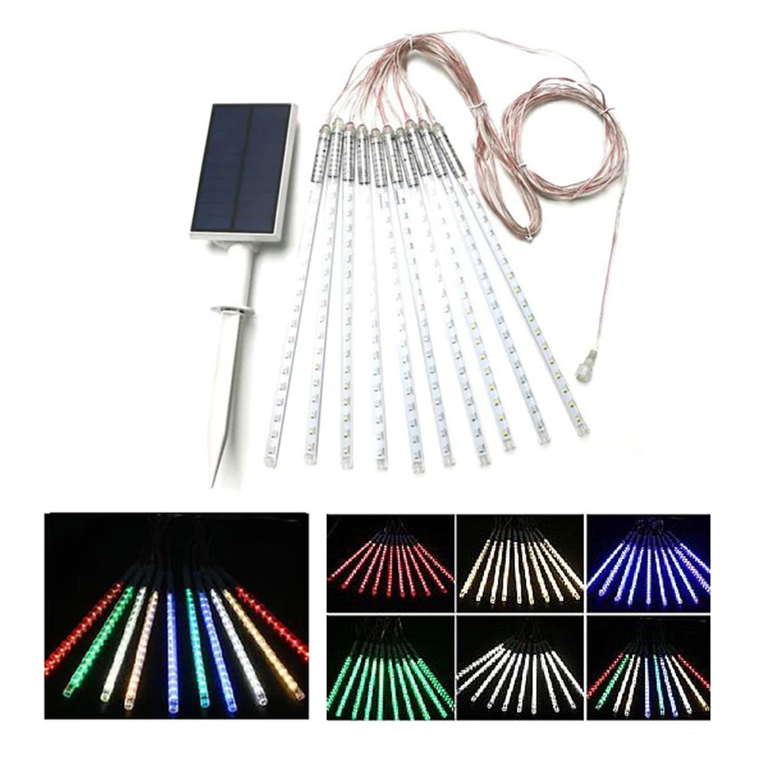 Solar Lighting Direct SLDML36RGB | Solar Meteor Light