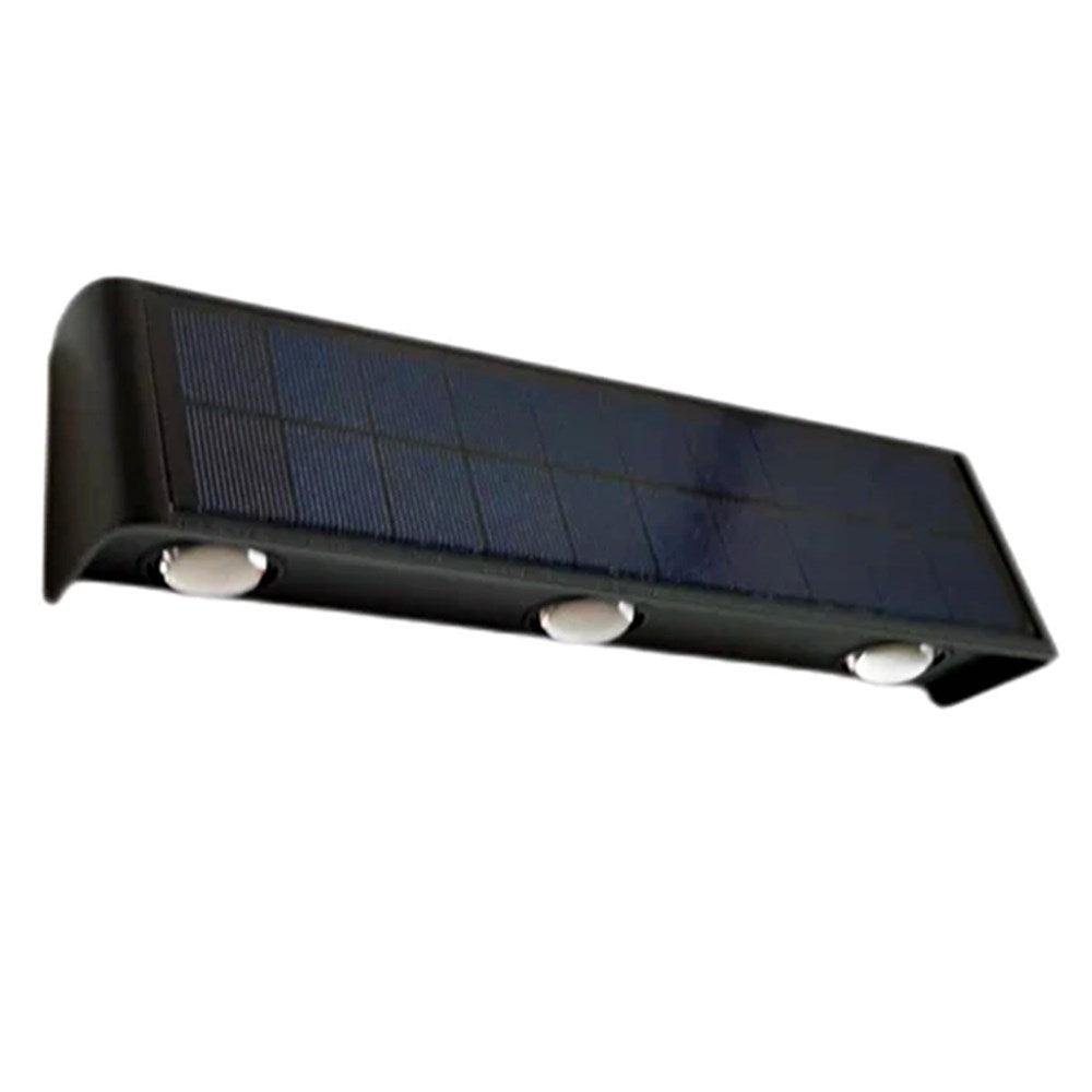 Solar Lighting Direct SLDWL328/BLK-WW | LED Solar Powered