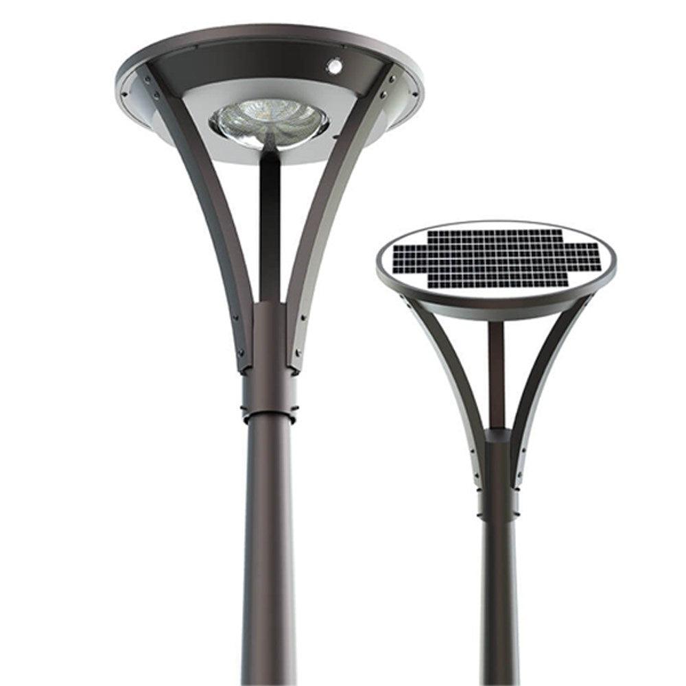 Star 8 Green SLS-02 | Solar Landscape Post Top Light V2