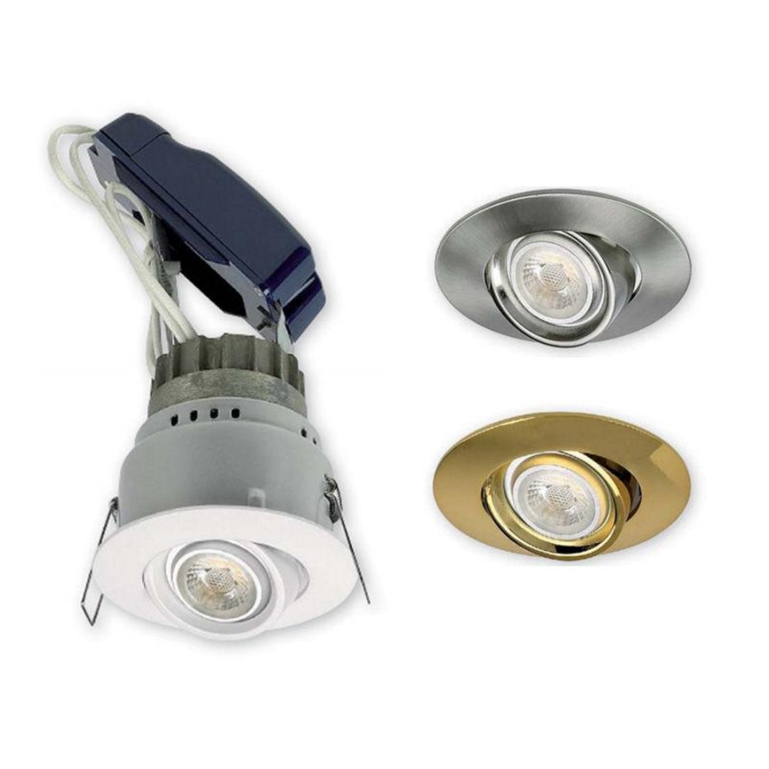 Superlux Lighting LDLB90-BL | 90mm LED Downlight 6w