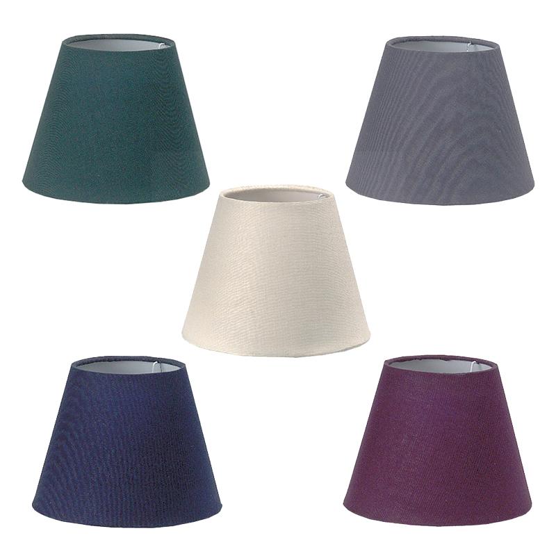 Superlux Lighting FS6-PL | Small Fabric Clip on Shade