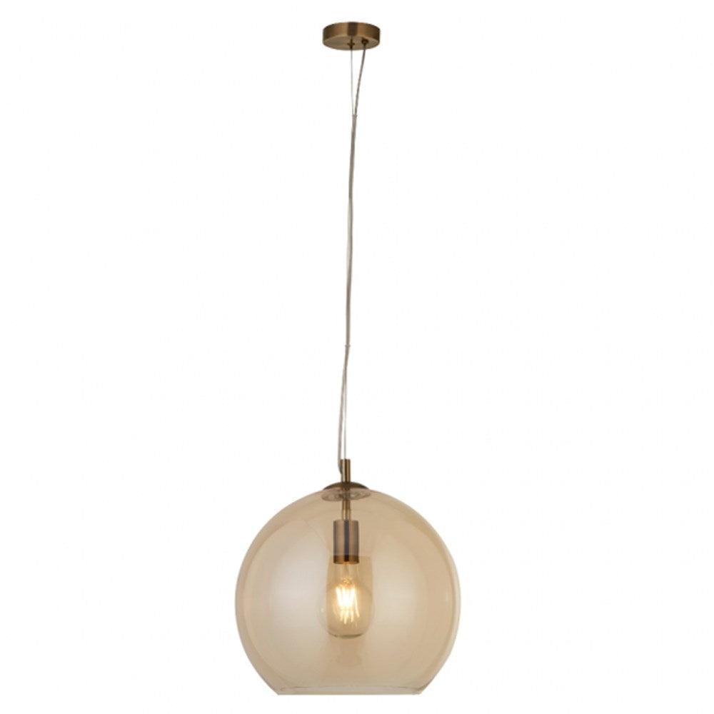 Superlux Lighting QH1635-AM | Maxi Globe Pendant Light