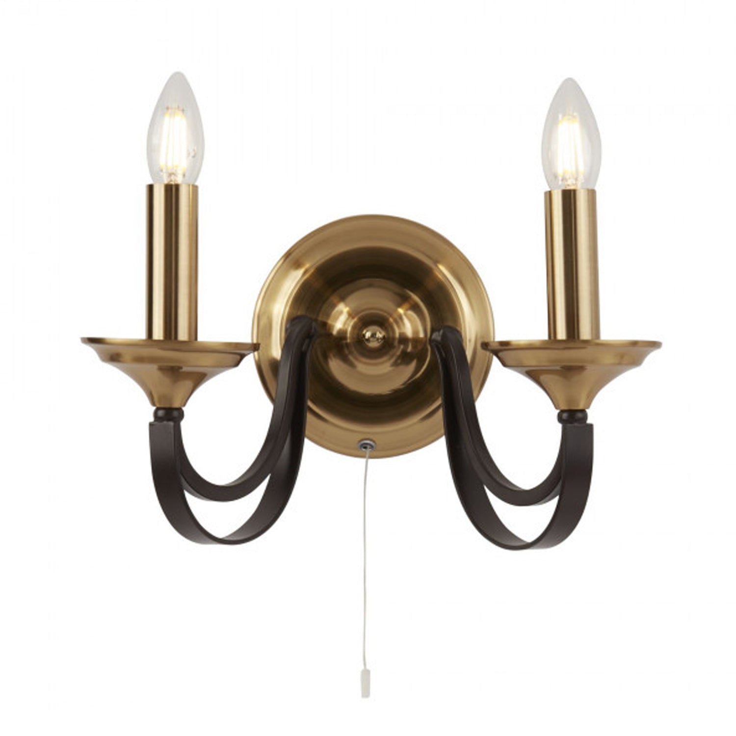 Superlux Lighting R1842-2B-BR | Louisa indoor Wall