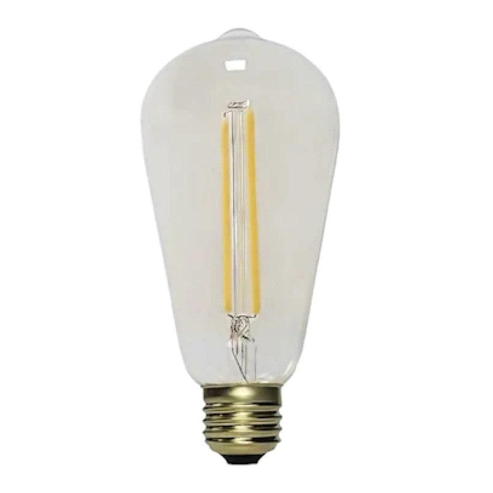 Telbix Lighting GL F.PILT.2-CL83 | 2w LED E27 ST64 Pear