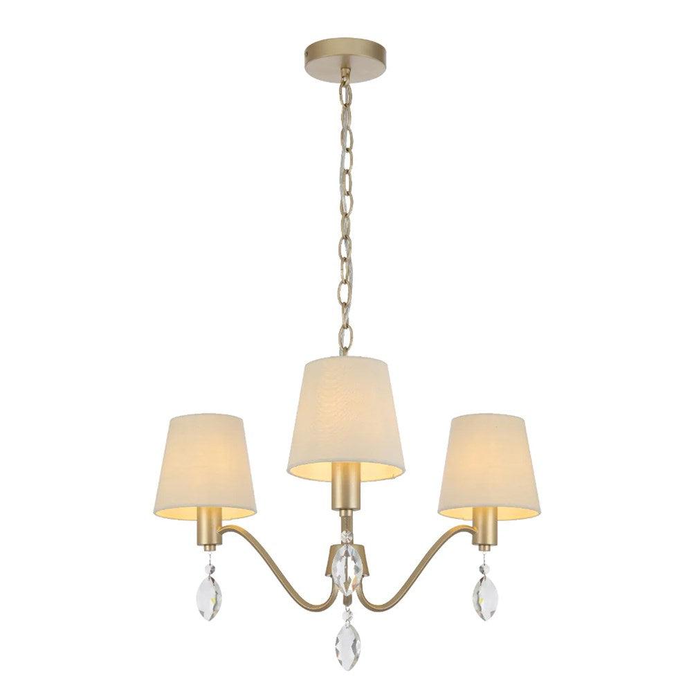 Telbix Lighting MALVERN PE03-AS | Malvern 3Lt Pendant