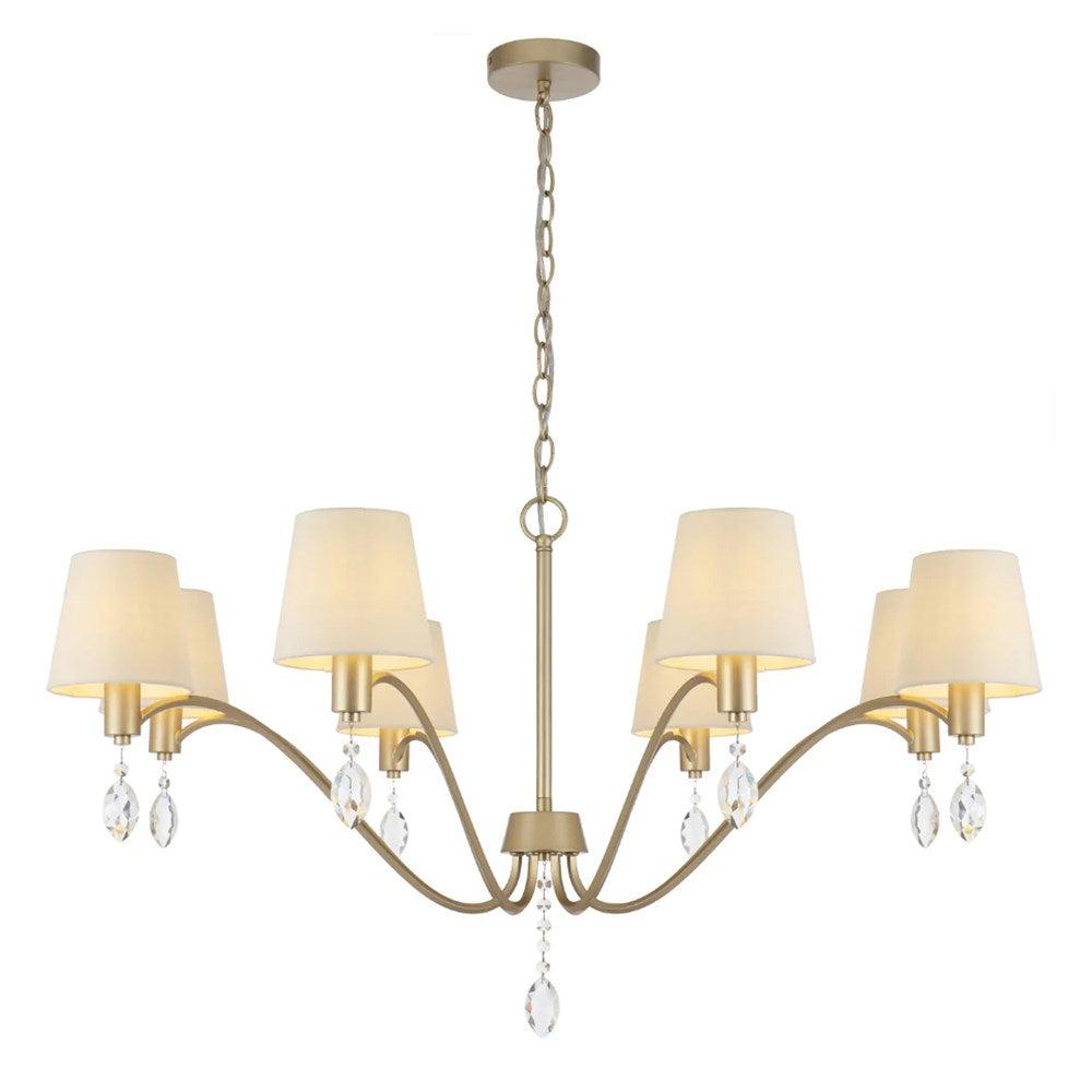 Telbix Lighting MALVERN PE08-AS | Malvern 8Lt Pendant