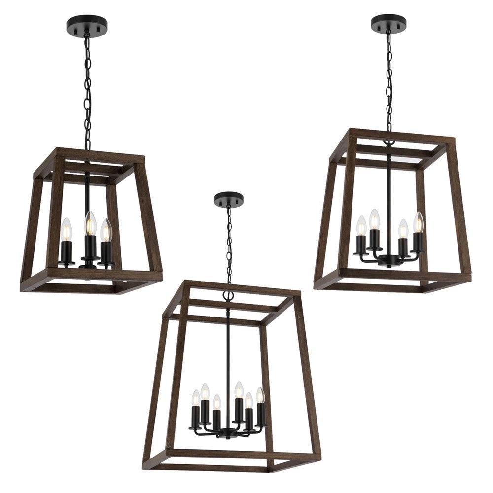 Telbix Lighting DALTON PE3-BK | Dalton Pendant Light