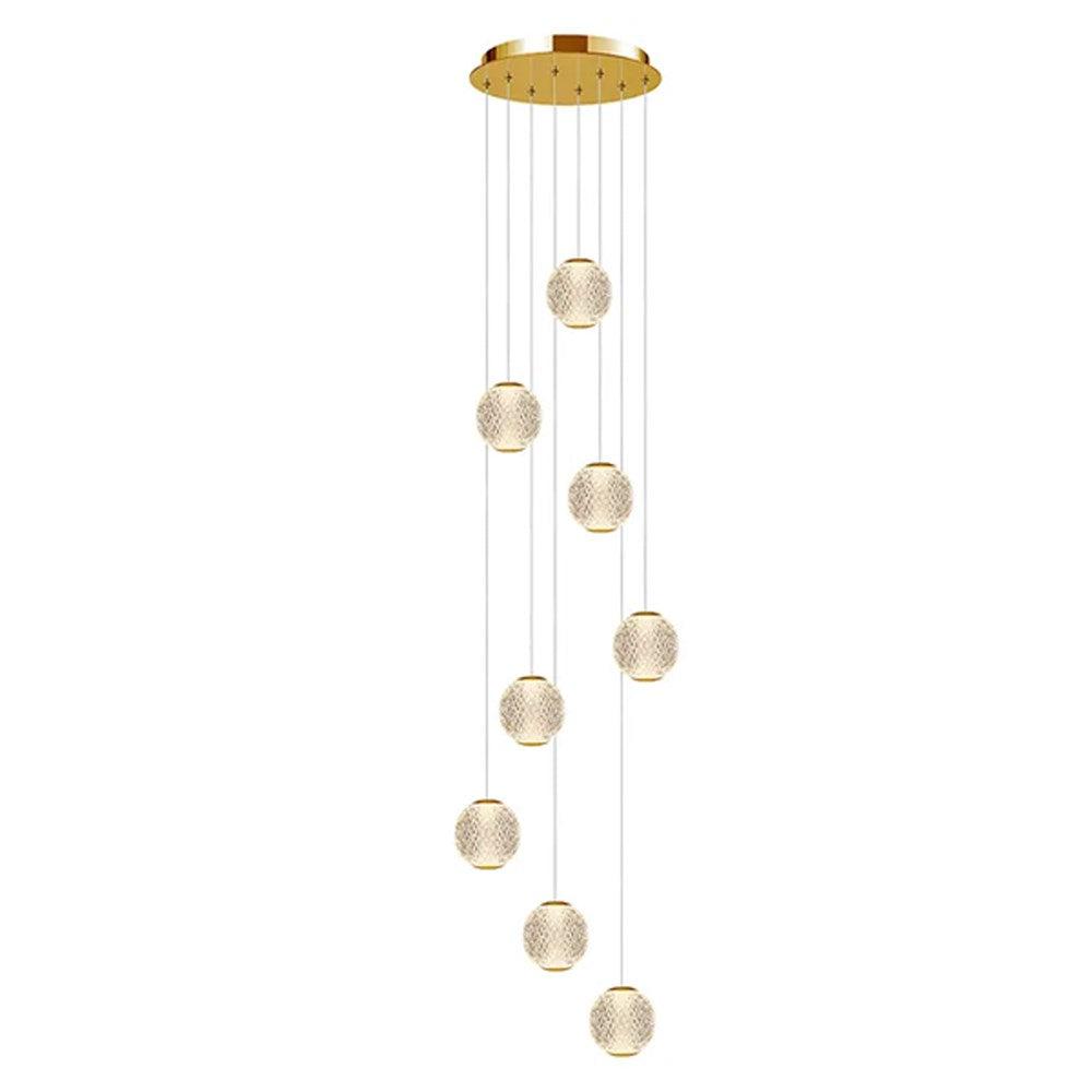 Vencha Lighting 5510188-GD-3K | Langdon LED Pendant - The Lighting Outlet